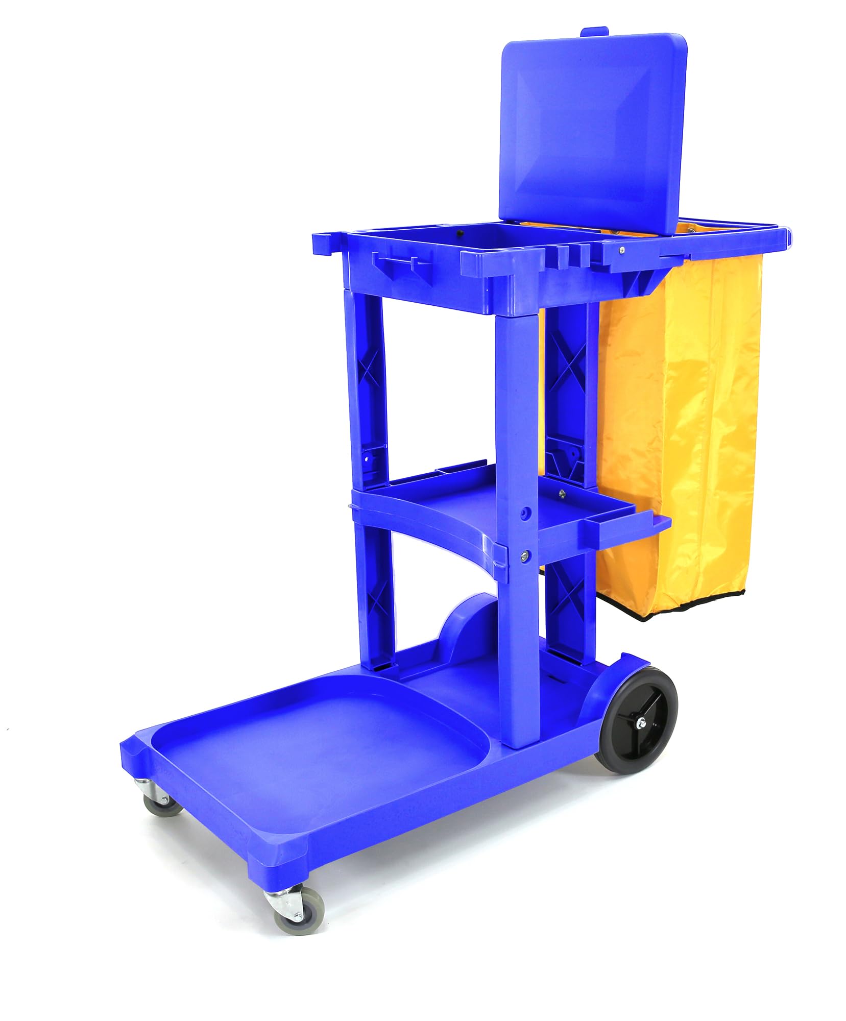 Commercial Housekeeping Janitorial cart with Vinyl Bag AF08170 Blue