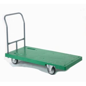 global industrial plastic deck platform truck 52 x 25 2000 lb. capacity