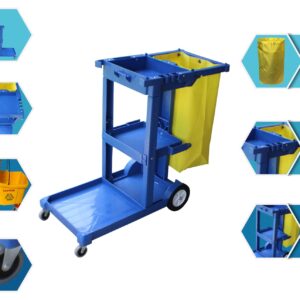 Janitor Cart - Blue