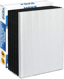 veva premium hepa filter & 6 carbon pre-filters