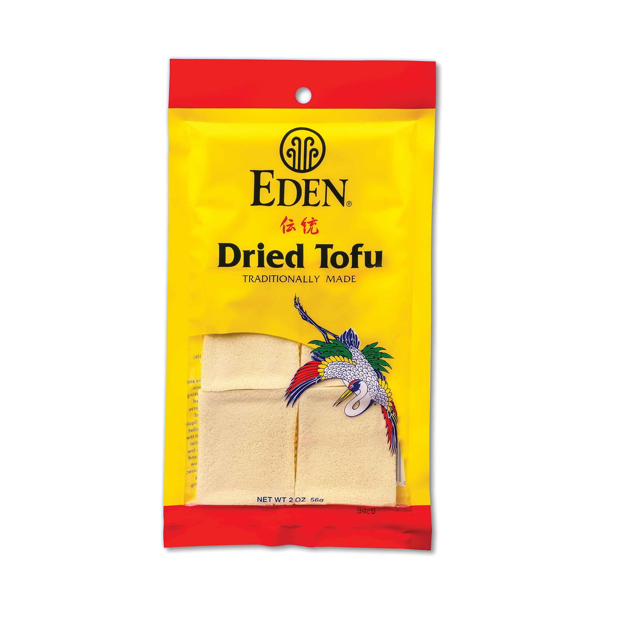 Eden Dried Tofu, Traditionally Made in Japan, Freeze Dried, Quick Cooking, Fine Grained, 2 oz