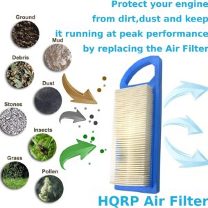 HQRP Filter Cartridge Compatible with Briggs & Stratton 14-18 Gross HP I/C, Intek, OHV and AVS Engines, parts BS-795115 795115 698083 697153 797008 794422 697634 697014 Replacement