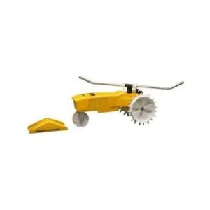 nelson 818653-4002 rain train traveling sprinkler, cast iron