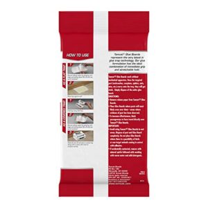 Tomcat Glue Boards with Immediate Grip Glue for Mice, Cockroaches, and Insects, Use Flat or Covered, Ready-To-Use, 4 Traps