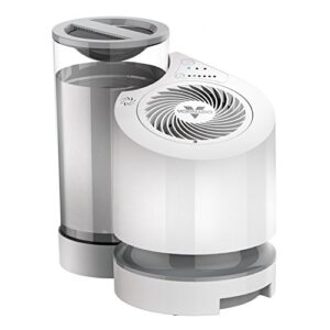 vornado ev100 evaporative whole room humidifier with simpletank, 1 gallon capacity, white