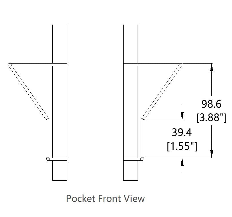 64 Adjustable Pockets Display Rack 5x7 7x5 up to 9.3" Wide X 8" Tall Cards, 1.27" deep Pockets, Double Tier Greeting Post Card Christmas Holiday Spinning Rack Stand Black 11603-BLACK