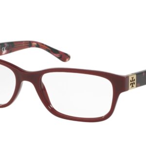 Tory Burch TY2067 Eyeglass Frames 1610-52 - Port/Pearl Port Tortoise TY2067-1610-52