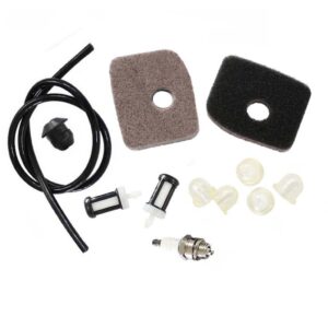 huri air filter with fuel line for stihl bg56 bg66 bg86 sh56 sh56c sh86 sh86c br200 blower replace 42411201800