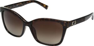 guess gf0300 dark havana/gradient brown lens one size