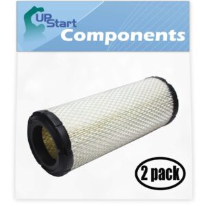 2-pack replacement for club car 102498601 air filter - compatible with club car 2508301-s filter