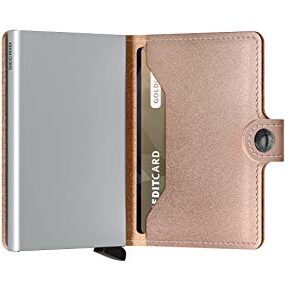 Secrid RFID Wallet, Metallic Rose, Mini