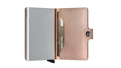 Secrid RFID Wallet, Metallic Rose, Mini