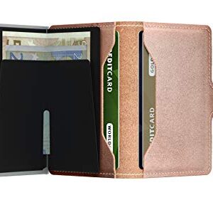 Secrid RFID Wallet, Metallic Rose, Mini