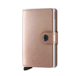 secrid rfid wallet, metallic rose, mini