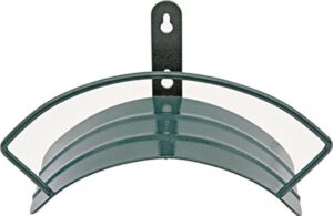 rocky mountain goods deluxe metal hose hanger - most solid wall mounted hose hanger on the market - rust proof wrought iron - fits 100’ of hose