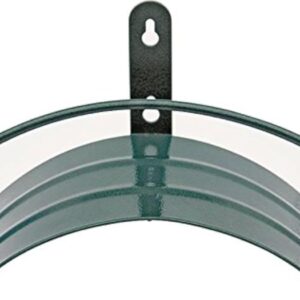 Rocky Mountain Goods Deluxe Metal Hose Hanger - Most Solid Wall Mounted Hose Hanger on The Market - Rust Proof Wrought Iron - Fits 100’ of Hose