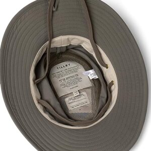 Tilley T4MO-1 Unisex Hiker's Hat (Olive, 7 5/8)