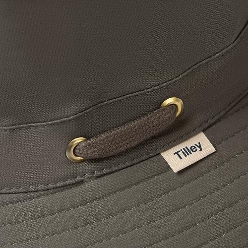 Tilley T4MO-1 Unisex Hiker's Hat (Olive, 7 5/8)