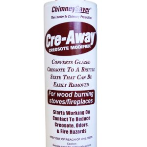 ChimneySaver Cre-Away Creosote Modifier (16 Oz Squeeze Bottle) - The Original Creosote Remover for Chimneys, Wood Stove Cleaner, Wood Burning Fireplace