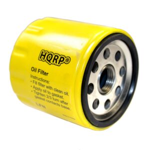 hqrp oil filter compatible with kohler command pro ch18-25, cv11-16, cv18-25, cv460-493, cv675-742, cv750-752, ch680-752, ecv650-749, ech650-749, ecv850-880 series lawnmower engines