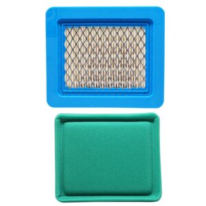 upstart components replacement for john deere js30 air filter & pre-cleaner - compatible with john deere 491588s filter & 493537s pre-filter