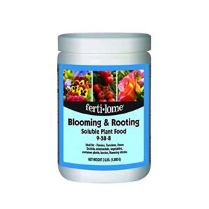 fertilome blooming & rooting soluble plant food 9-59-8, 3 pounds