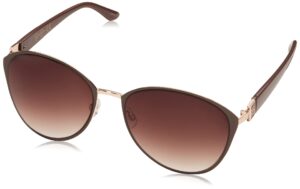 jessica simpson women's j5329 chic metal cat eye sunglasses with uv400 protection - glamorous sunglasses for women, 60mm