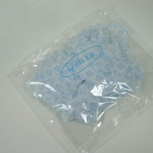 Silica Gel Packs 100 Packets 2 Gram Desiccant Moisture Absorber Oil Resistant for Food Storage Safes