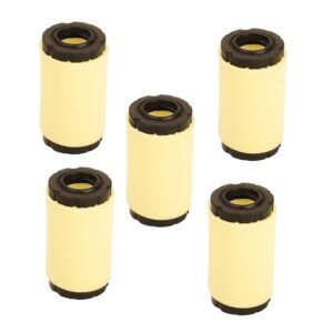 hifrom air filter + pre filter replacement for 793569 john deere gy21055 miu11511 rotary 12673 stens 100-929,lawn mower air filter