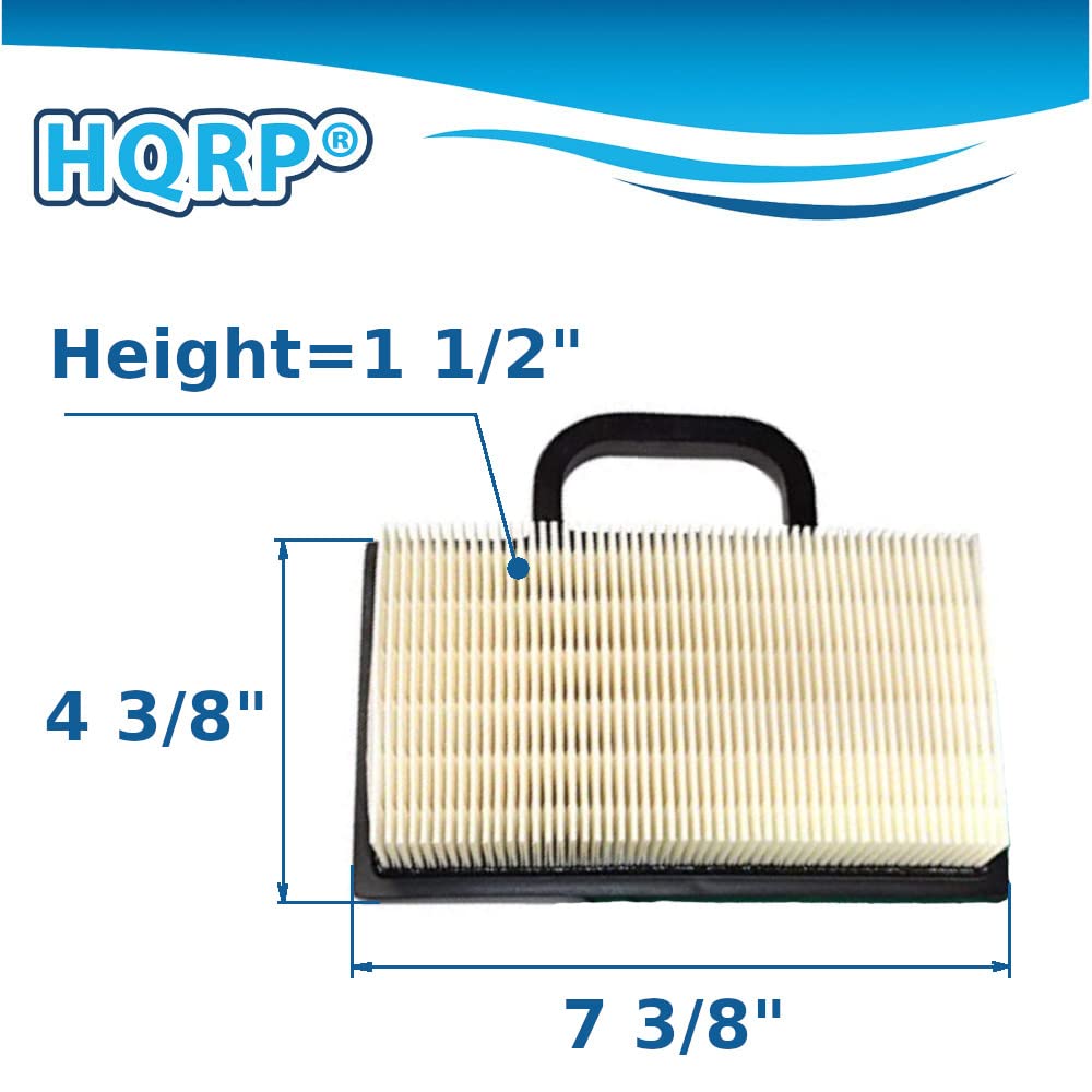 HQRP Filter Cartridge with Pre-cleaner compatible with Husqvarna LGT2654 GTH2448T YTH2242T YTH2348 YTH2448T YTH2454T (2006-05) Riding Mower, 531307044 / 499486S Replacement