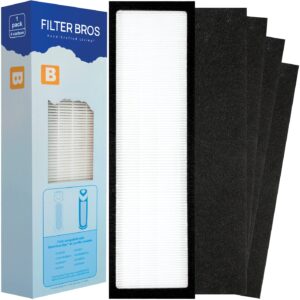 filter bros hepa filter b replacement fits germguardian flt4825 ac4825 ac4900ca