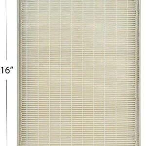 Nispira True HEPA Filter (Small) with 4 Pre-Carbon Filters Compatible with Whirlpool Whispure Air Purifier Models AP150, AP250, AP25030K, APR25530L, APR25130L; Compared to Part # 1183051 1183051K