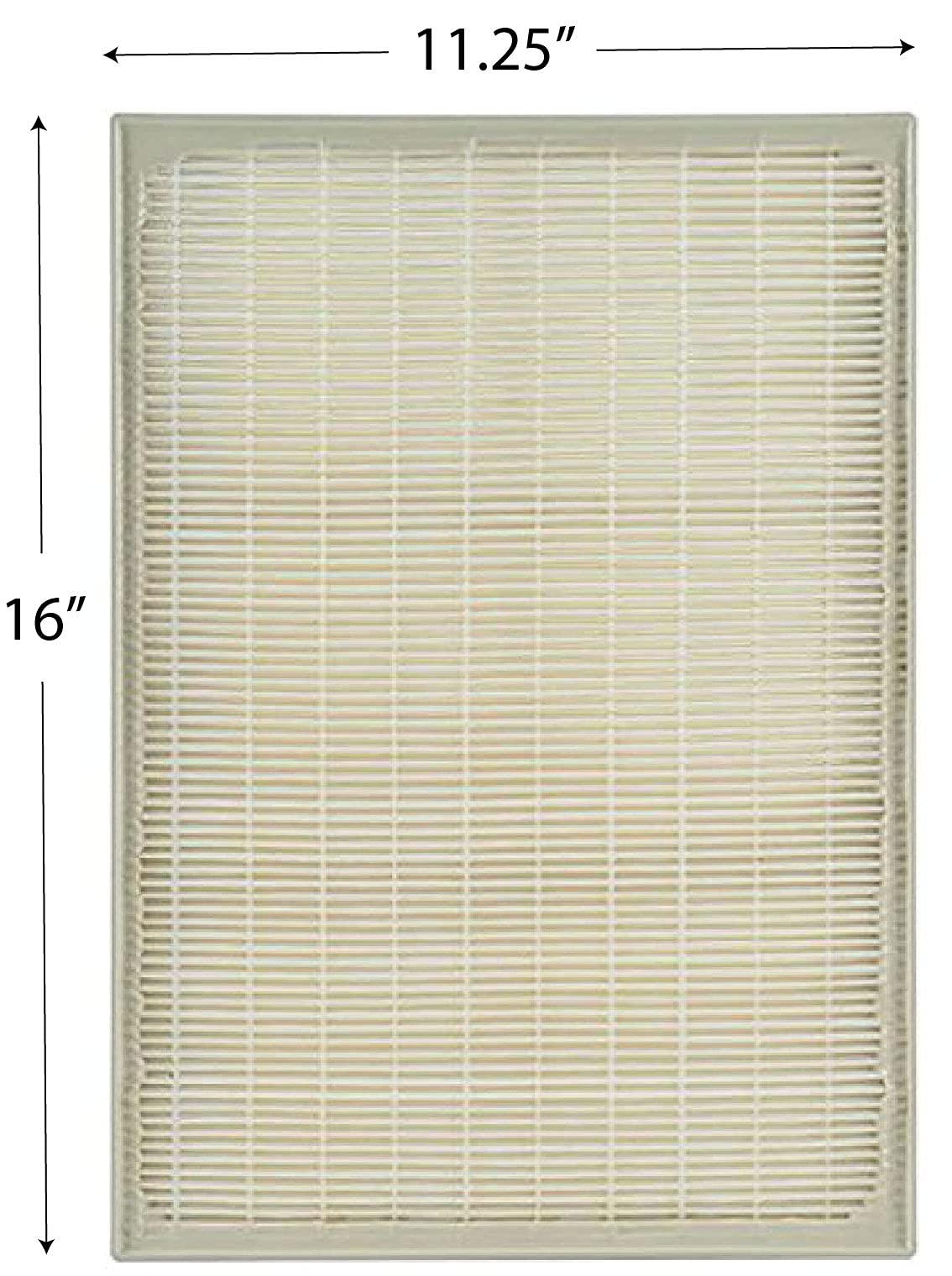 Nispira True HEPA Filter (Small) with 4 Pre-Carbon Filters Compatible with Whirlpool Whispure Air Purifier Models AP150, AP250, AP25030K, APR25530L, APR25130L; Compared to Part # 1183051 1183051K