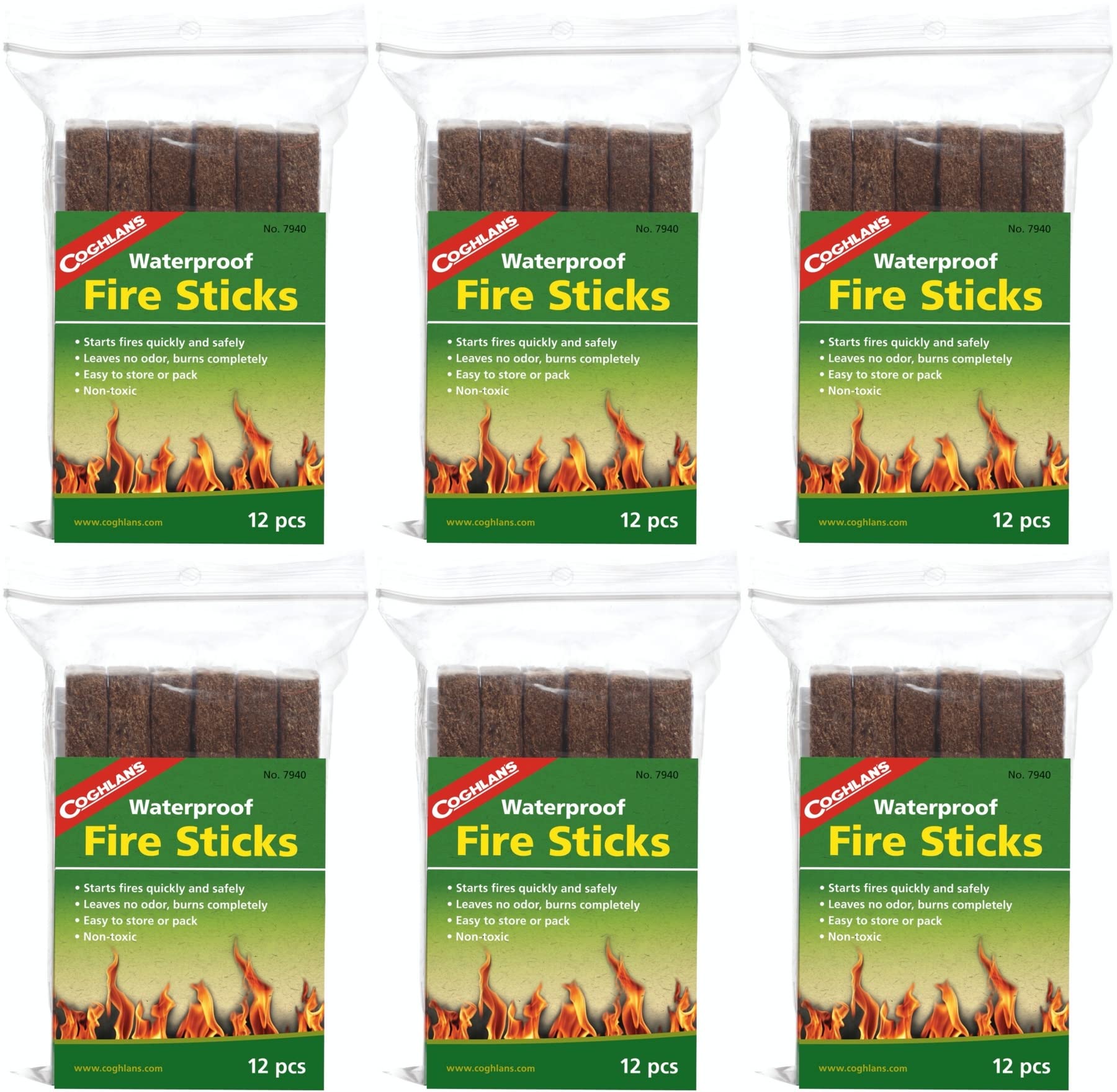 IRE STICKS 5" 12Pcs, 6 packs