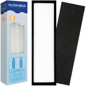 filter bros hepa filter c replacement fits germguardian flt5000 ac5250pt ac5350b