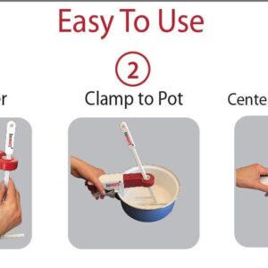 StirMATE Automatic Pot Stirrer GEN 3- Variable Speed, Self-Adjusting, Powerful, Quiet, Cordless