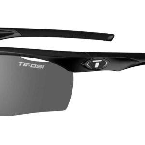 Tifosi Vero Sunglasses (Gloss Black, Smoke Polarized)