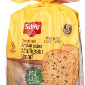 Schar NEW Gluten Free, Artisan Baker 10 Grains & Seeds Bread, 13.6 oz (Pack of 3)