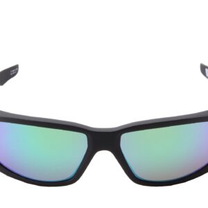 Spy Optic Dirty Mo Sunglasses Matte Black w/Happy Bronze Polarized Green Spectra Lens + Sticker