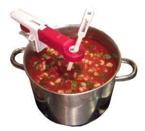 stirmate automatic pot stirrer gen 3- variable speed, self-adjusting, powerful, quiet, cordless