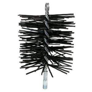 midwest hearth poly chimney cleaning brush (6-inch round)