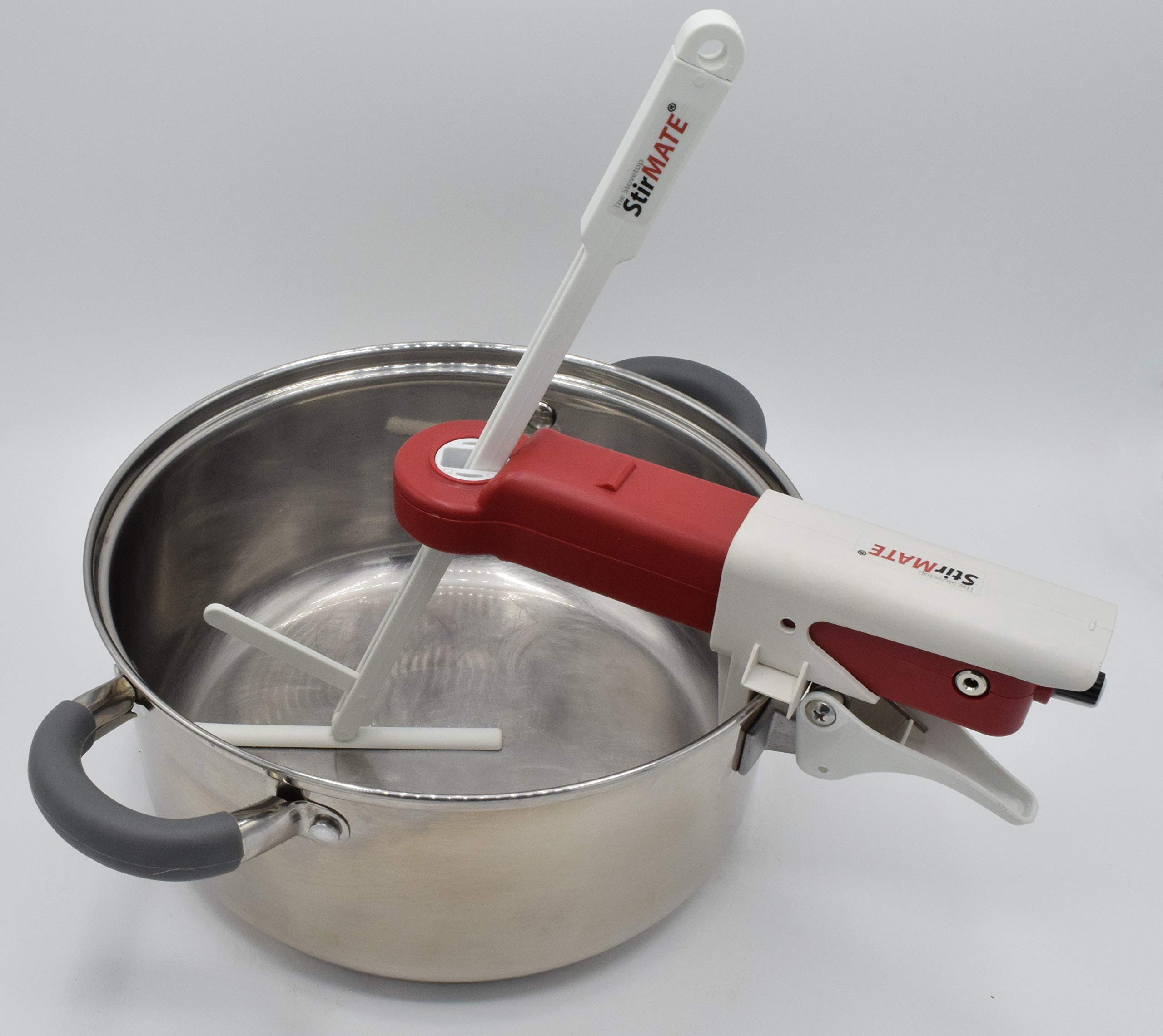 StirMATE Automatic Pot Stirrer GEN 3- Variable Speed, Self-Adjusting, Powerful, Quiet, Cordless