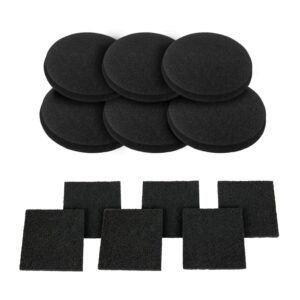 12 pieces activated carbon filters compost bin filters