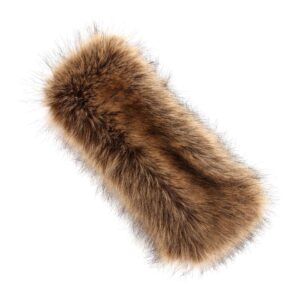 LA CARRIE Faux Fur Headband with Stretch Women's Winter Earwarmer Earmuff (Natural)