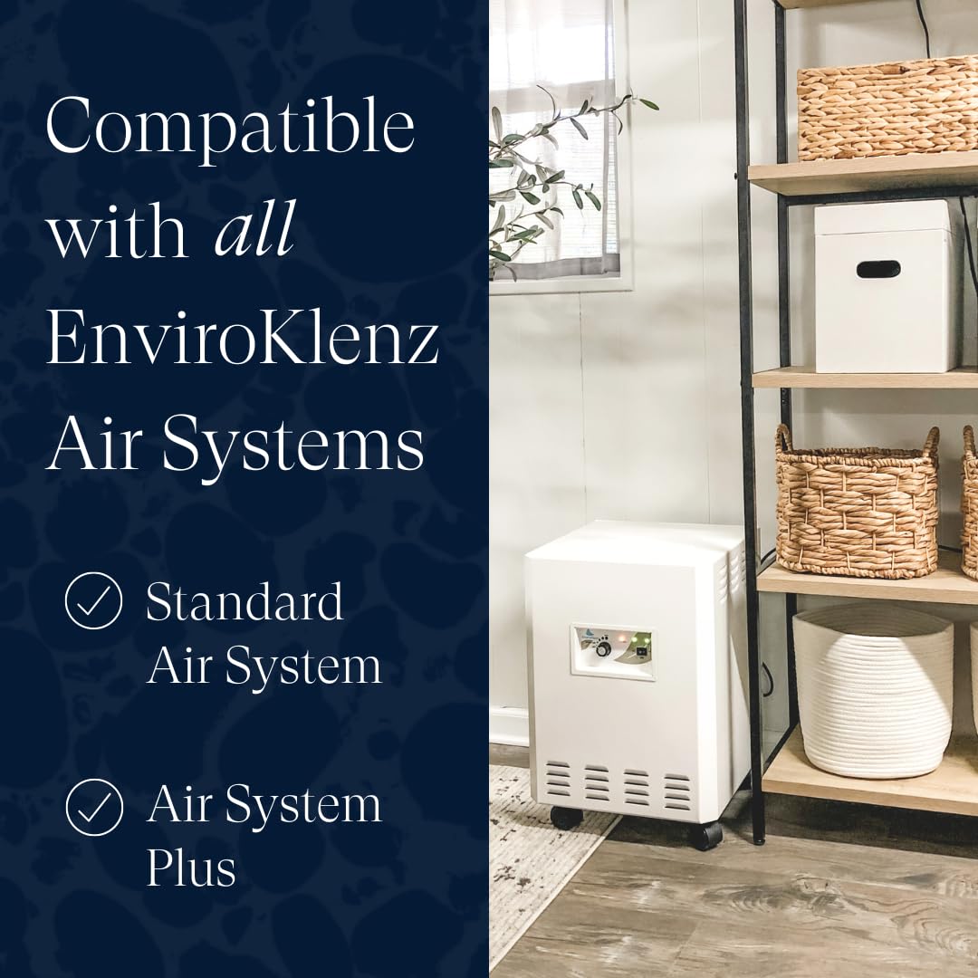 EnviroKlenz Replacement Air Cartridge For Air Purifiers | Replace Every 6 Months for Maximum Results | Compatible with all Enviroklenz Air System Purifiers for Peak Performance