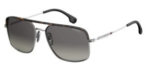 carrera 152/s ruthenium black/grey shaded 60/17/145 unisex sunglasses