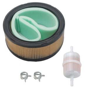 hifrom air filter cleaner 24 050 13-s fuel filter 15 micron compatible with kohler 47 883 03 john deere m47494 lawn mower engine