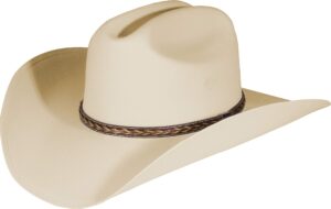 enimay western cowboy & cowgirl hat pinch front wide brim style (large | x-large, classic sand)