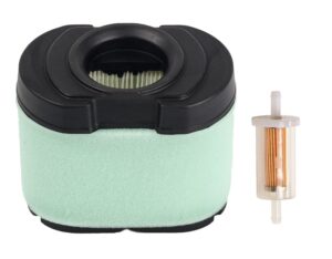 hifrom 695666 fuel filter air filter cleaner pre filter replacement for 792105 276890 407777 40g777 5405k 4233 iu11515 gy21057 21544800 21544800 (set of 1)