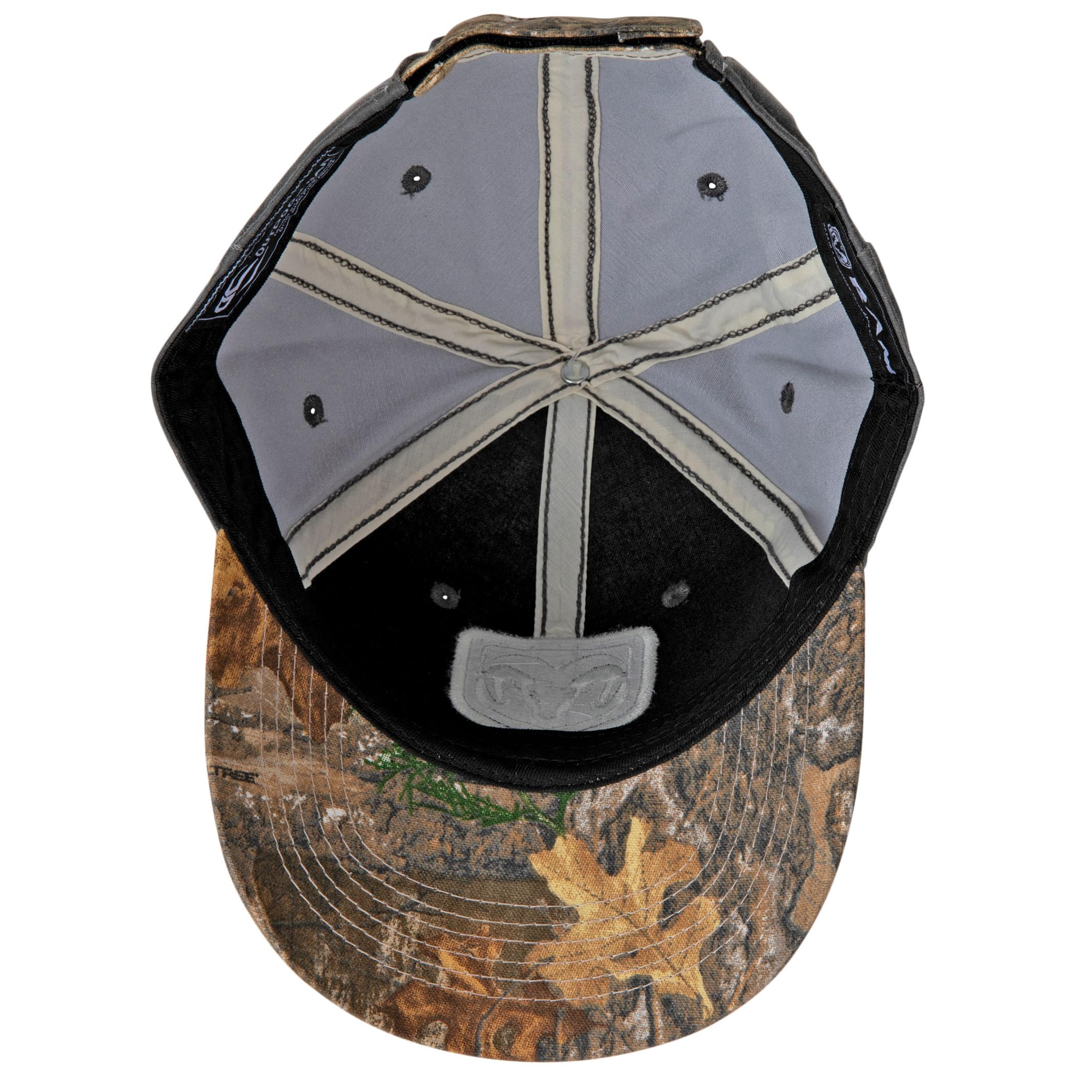 Outdoor Cap Standard RAM11A Charcoal/Realtree Edge, One Size Fits